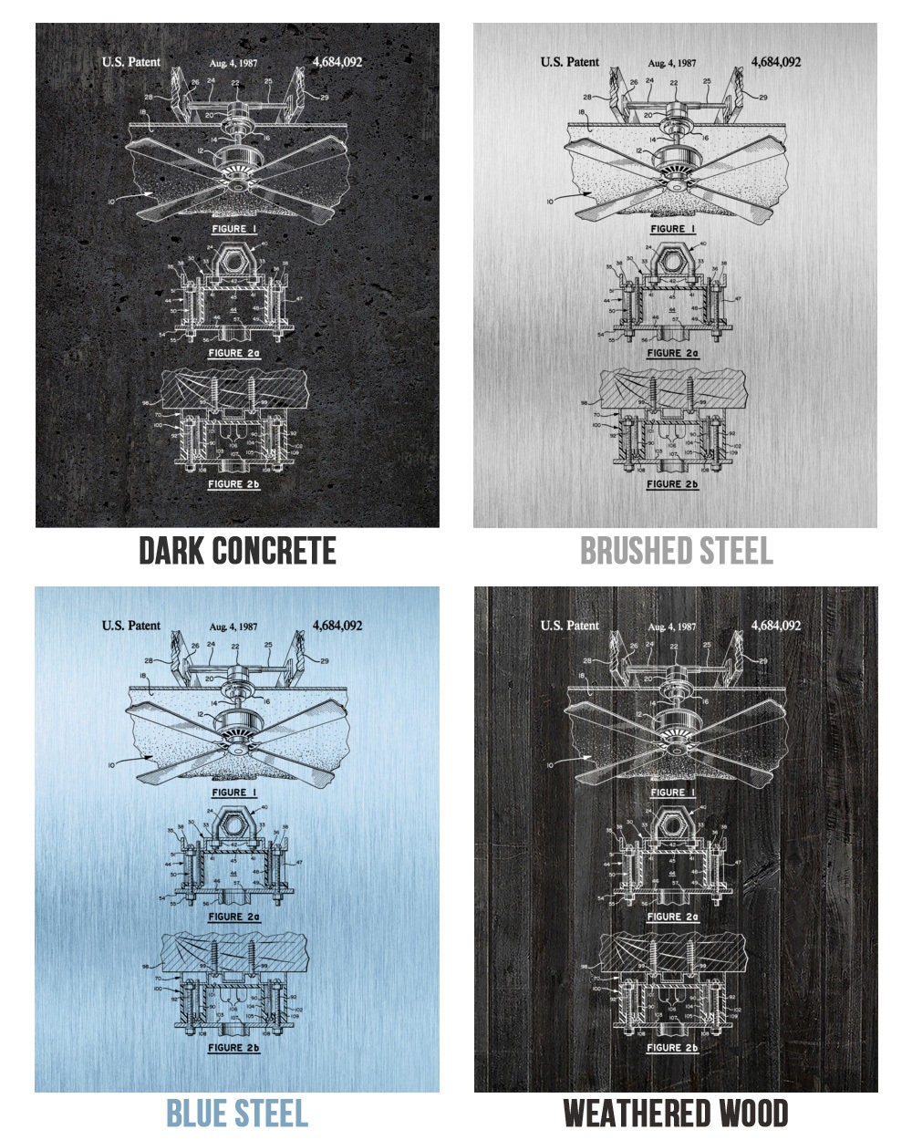 Ceiling Fan Poster Print Home Builder Gift Hardware Store - Etsy