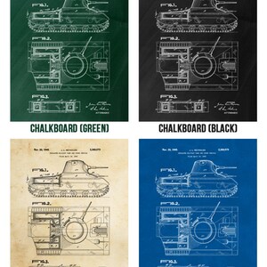 Framed WW2 Tank Wall Art Print World War 2 Art Tank - Etsy