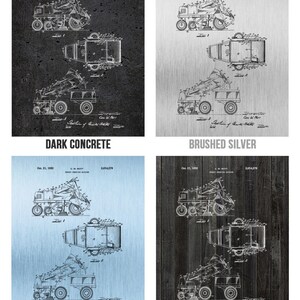 Street Sweeper Poster Print, Industrial Wall Art, City Planner ...