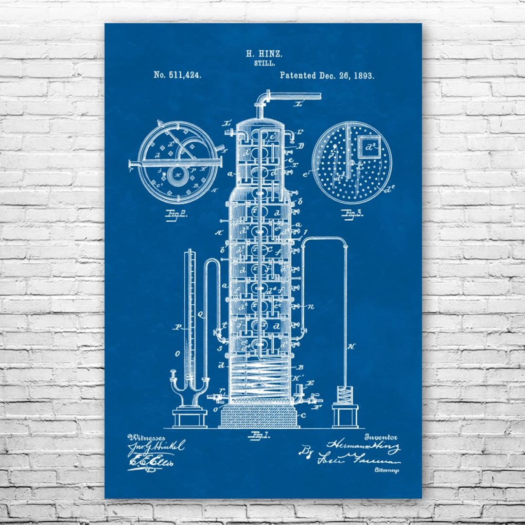 Distillery Still Poster Print, Pub Decor, Home Bar Art, Bartender Gift ...