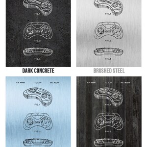 Video Game Controller Poster Print Gamer Gifts Game Room - Etsy