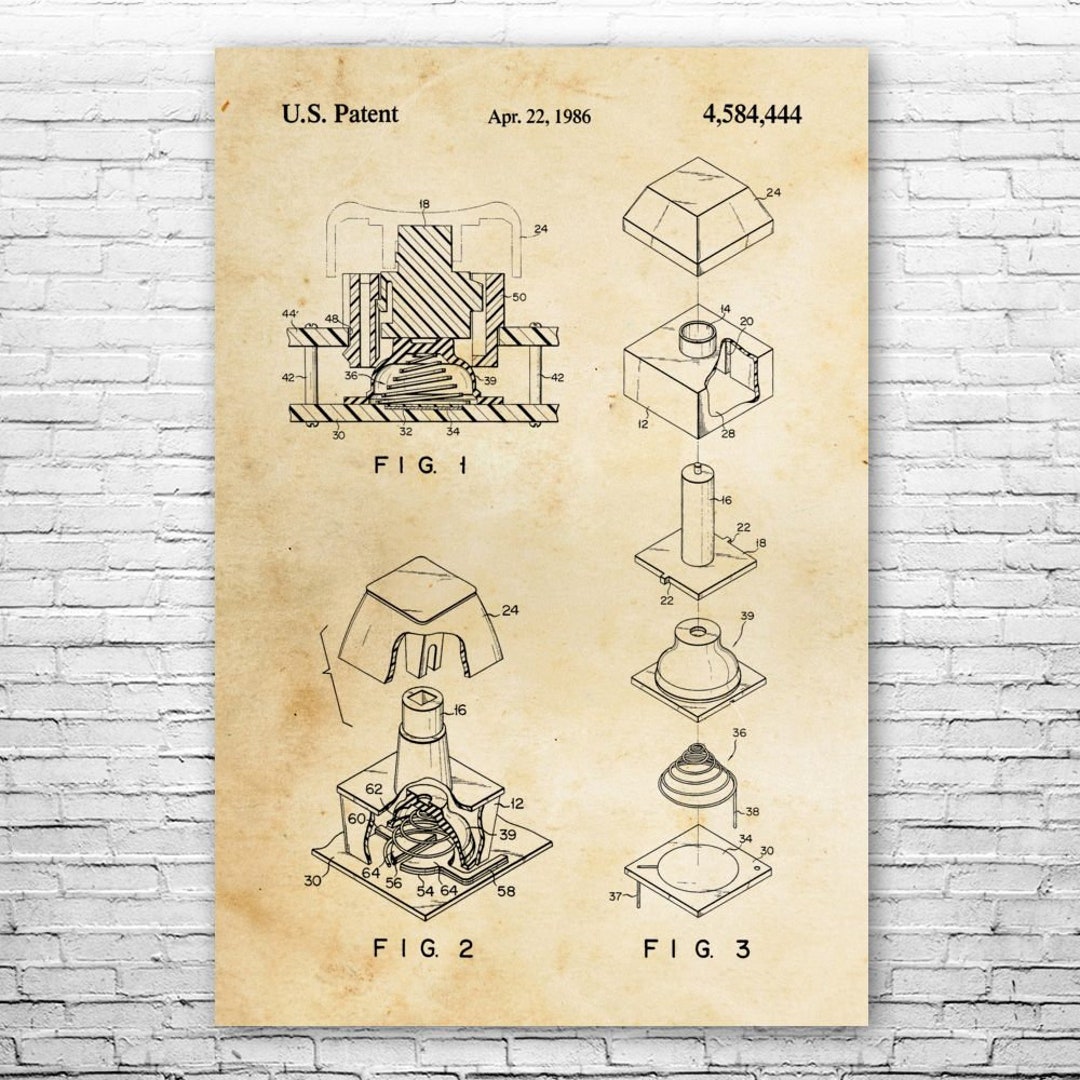 Topre Mechanical Keyboard Switch Poster Print, IT Tech Gift, Keyboard ...