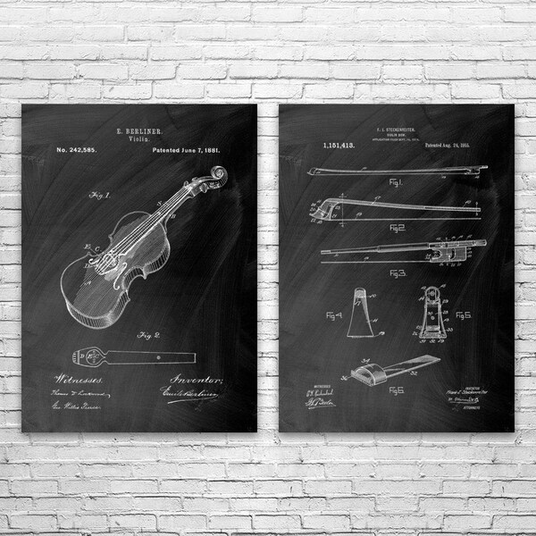 Violin Blueprint - Etsy