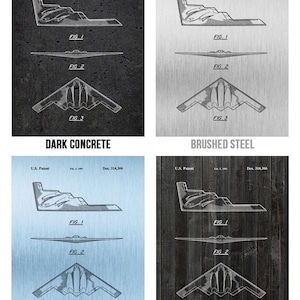 B-2 Stealth Bomber Poster Print Air Force Art Pilot Gift - Etsy