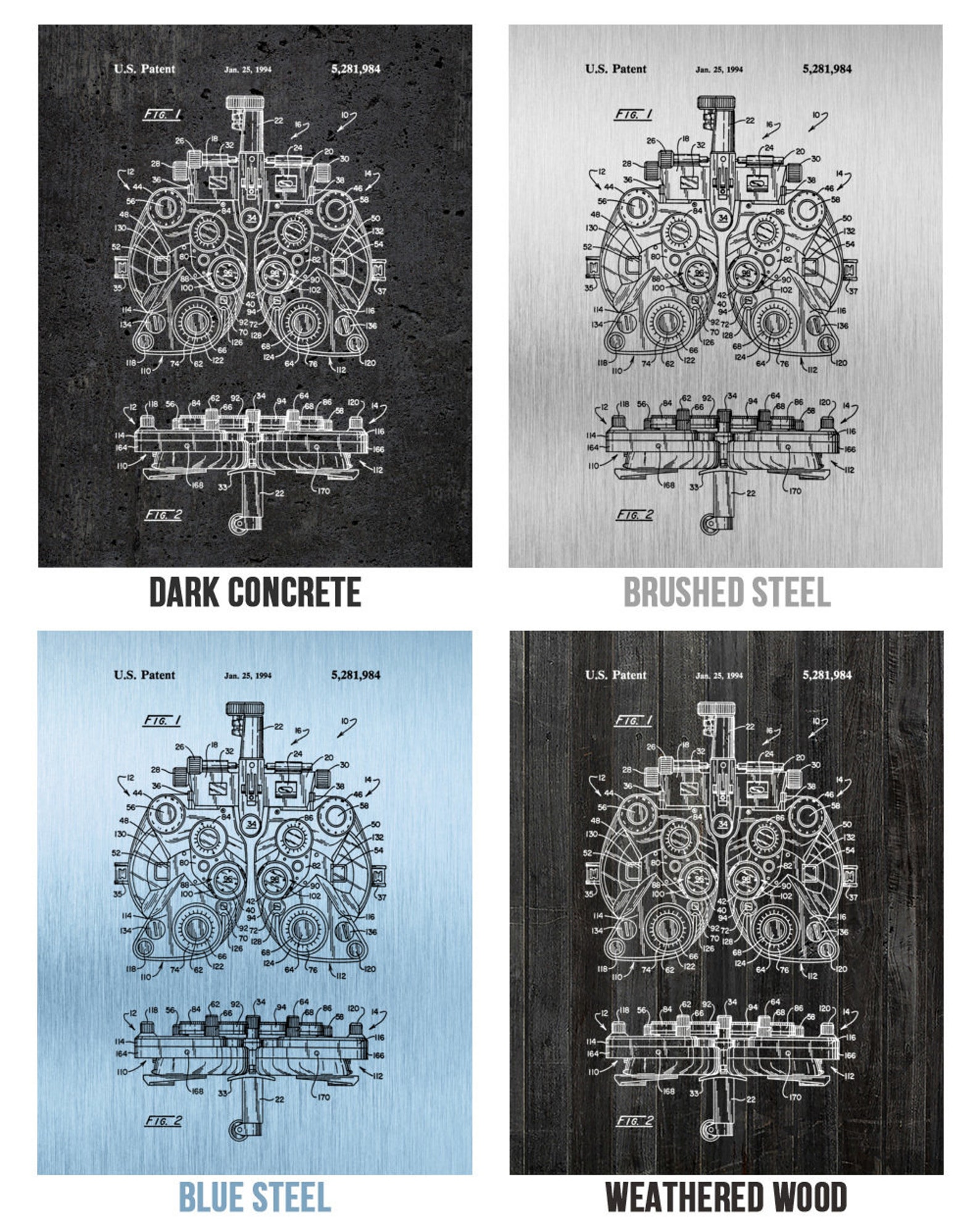 Optometry Phoropter Poster Print Optometrist Gift Optometry | Etsy