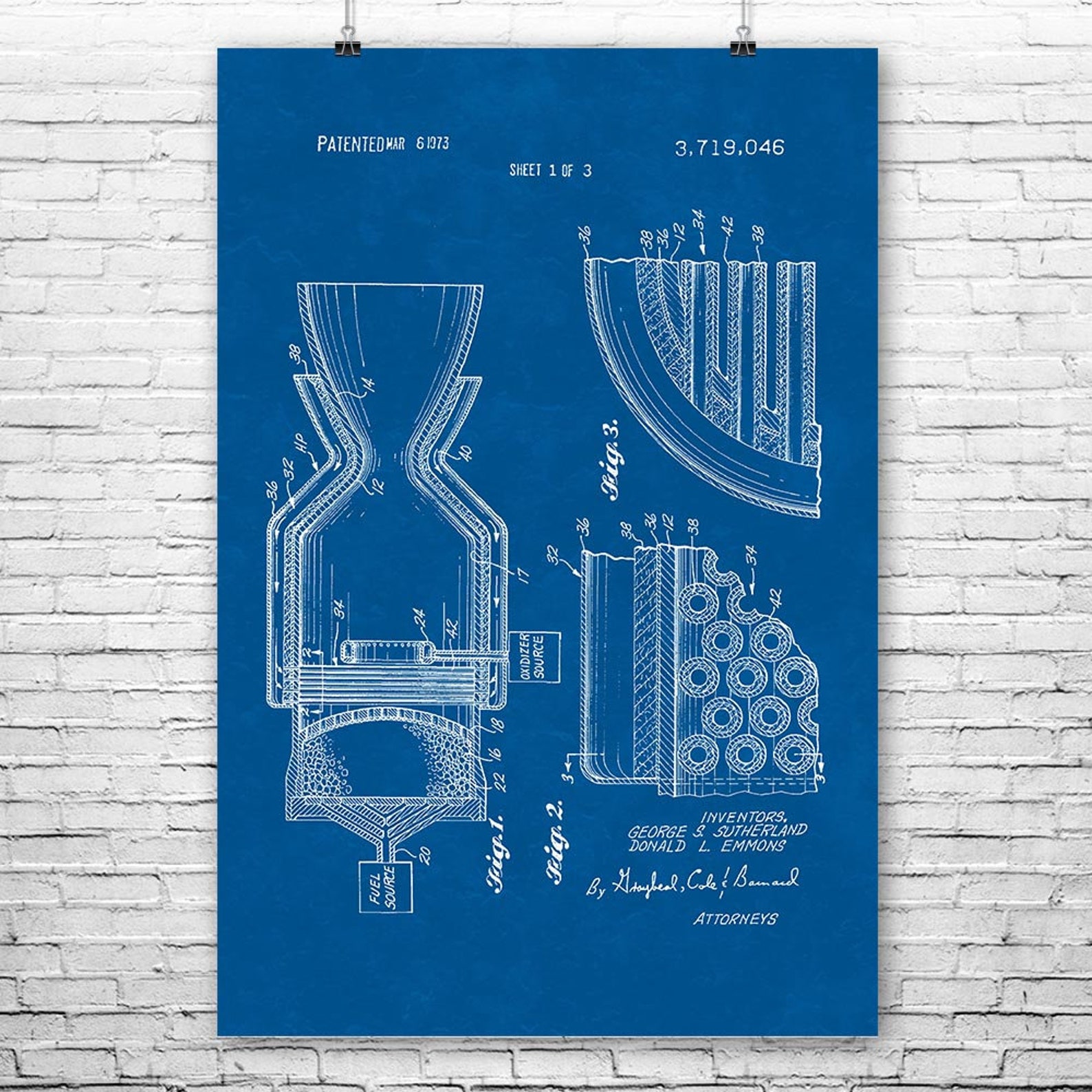Rocket Engine Cooling System Poster Print Science Teacher - Etsy