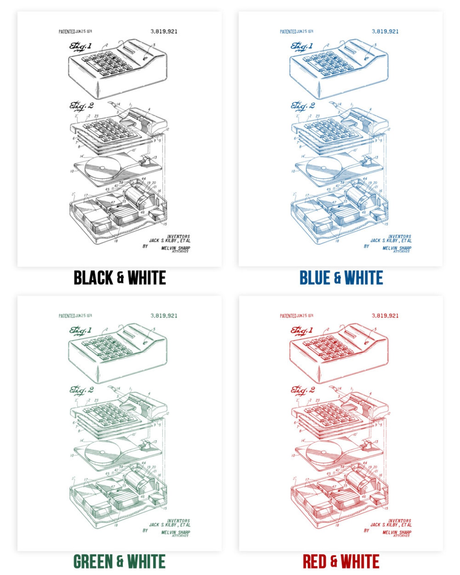 Calculator Poster Print Math Teacher Gift Calculator Wall - Etsy