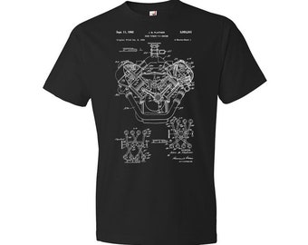 LSA Engine Blueprint Shirt LS CTS-V ZL1 Chevy Gm Camaro Hot - Etsy