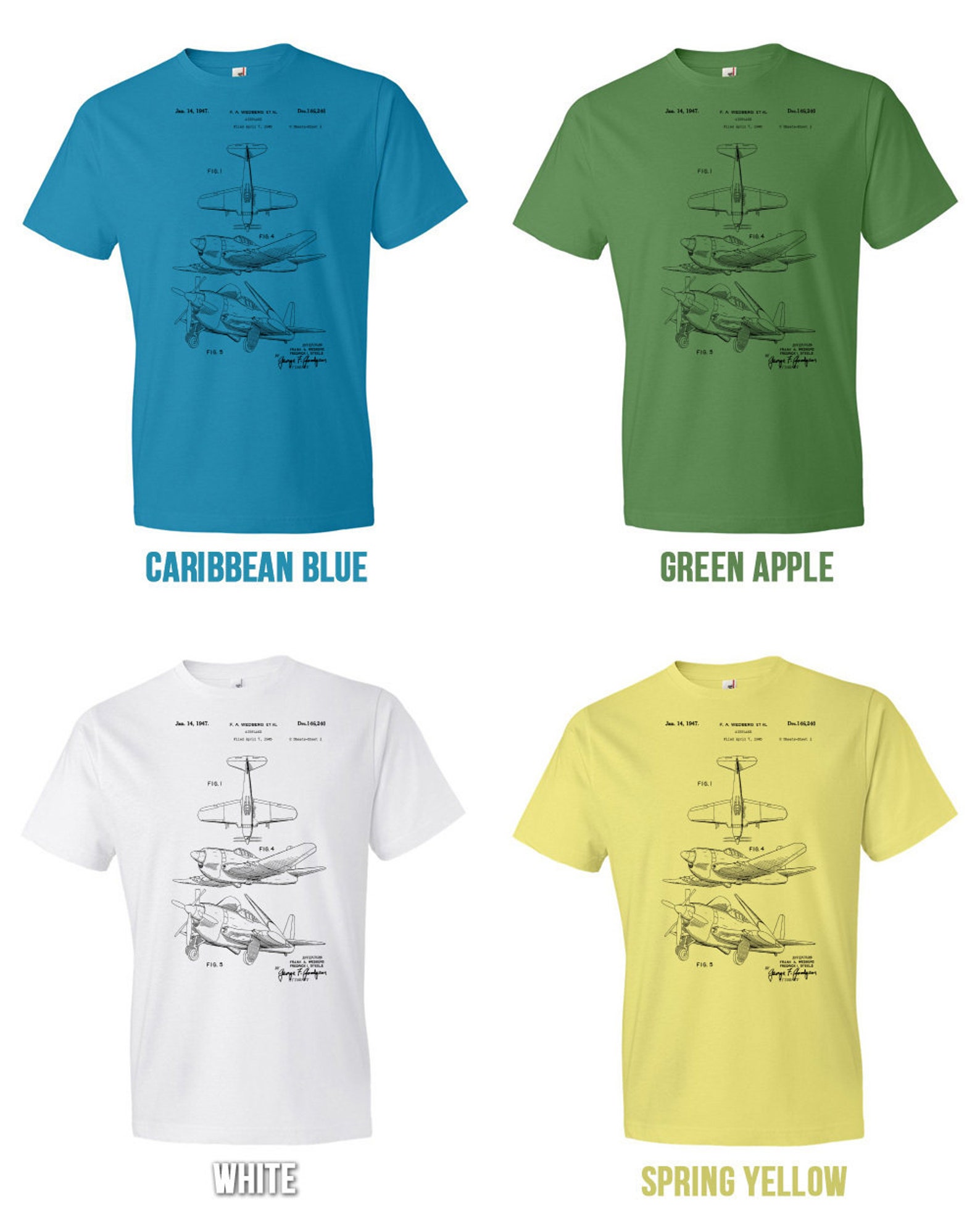 WW2 Fighter Airplane Shirt Air Force Gift WW2 Apparel - Etsy