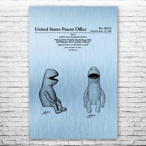Wilkins Puppet Poster Print, Puppeteer Gift, Puppet Design, Puppet Wall ...