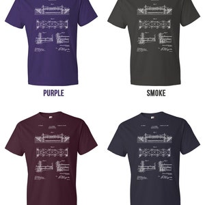 Suspension Bridge Shirt, Structural Engineer, Architect Gift, Bridge ...