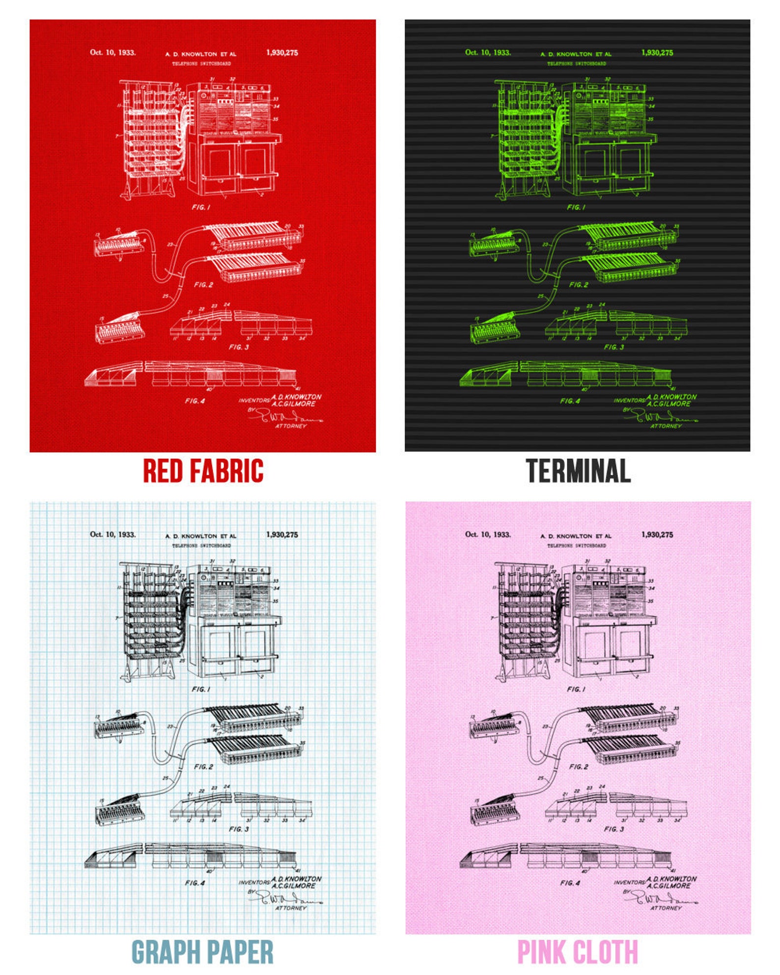 Telephone Telecom Posters Set of 3 Telecom Gifts Old Time - Etsy