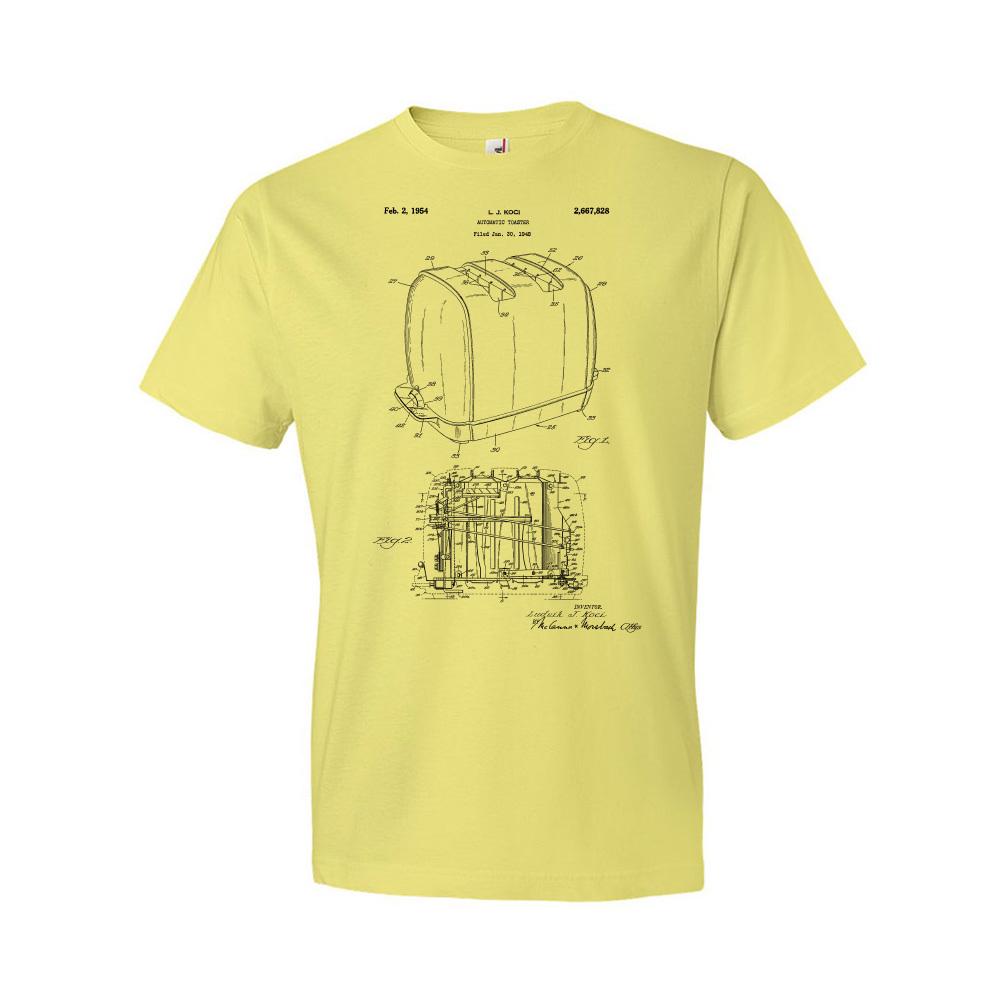 Radiant Control Toaster Patent T-shirt: Cooking Gift, Toaster Blueprint ...