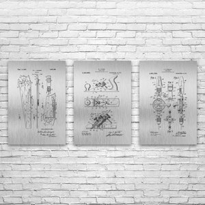 Woodworking Workshop Posters Set of 3, Craftsman, Handyman Gift, Shop ...