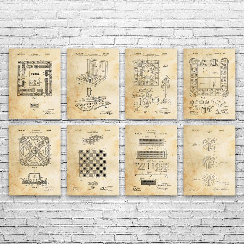 Framed Game Board - Etsy
