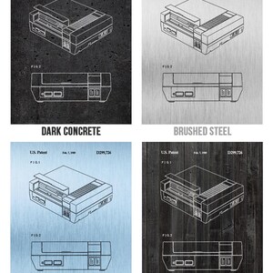 NES Video Game Console Poster Print Game Room Decor Video - Etsy