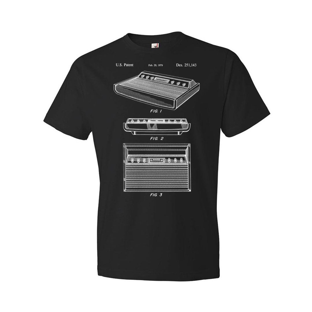 Retro Game Console Patent Shirt, Arcade Apparel, Gamer Gift, Video Game ...