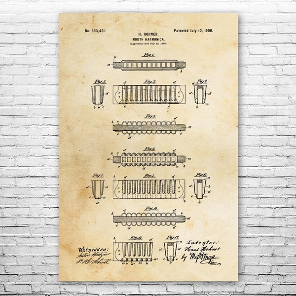 Harmonica - Etsy