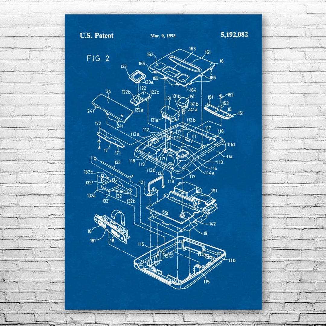 Super Famicom Exploded View Poster Print Nintendo Japanese - Etsy