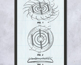 Disc Golf Blueprint - Etsy