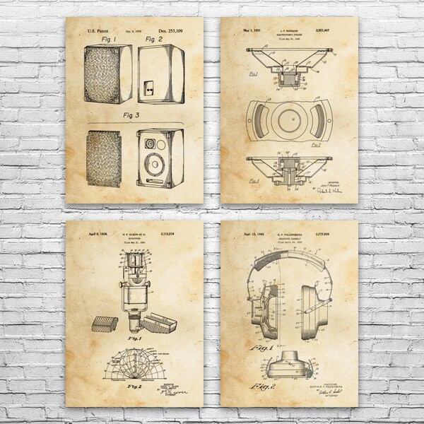 Speaker Wall Art - Etsy