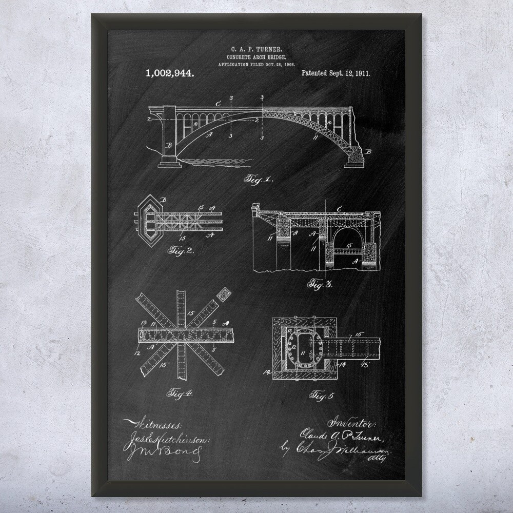 Bridge Blueprint Art