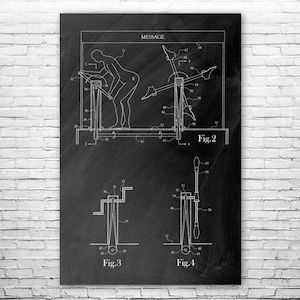 Self Butt Kicking Machine Poster Print, Frat House Decor, Comedian Gift ...