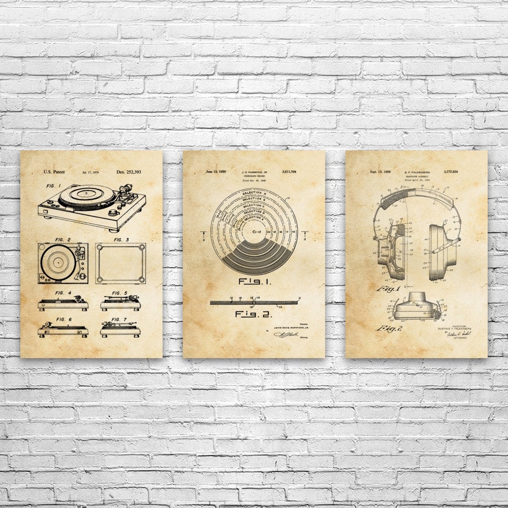 Hip Hop DJ Posters Set of 3 Dj Gifts Recording Studio - Etsy