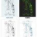Framed Cello Wall Art Print, Cello Blueprint, Musician Gift, Music ...