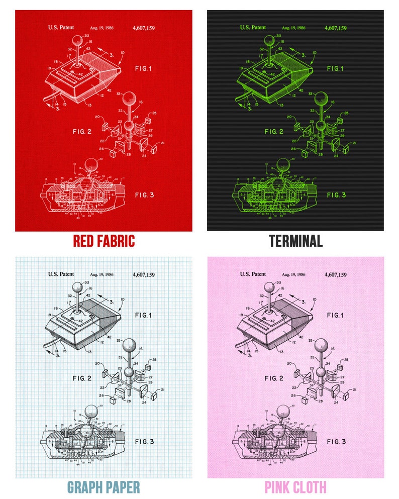 Atari Video Game Joystick Poster Print Game Store Decor Game - Etsy