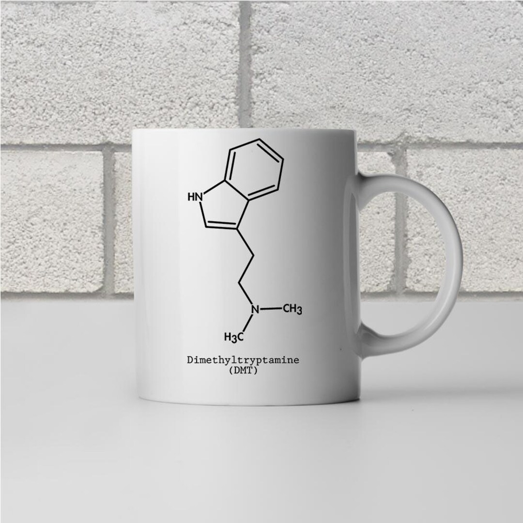 DMT Molecule Mug, Hippie Gift, Stoner Gift, Chemistry Coffee Mug ...