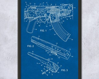 Ak 47 Wall Decor - Etsy