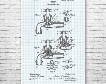 Plumbing Wall Art | Etsy