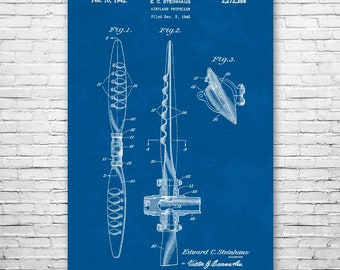 Biplane Patent Print Airplane Poster Aviation Art - Etsy