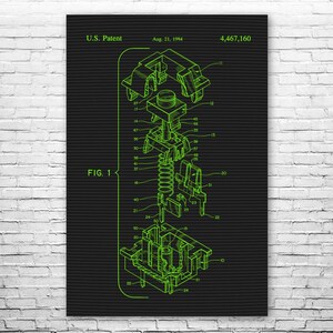 Cherry MX Keyboard Switch Poster Print, Computer Lab Art, Programmer ...