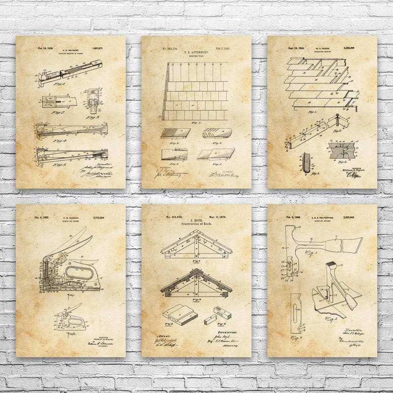 Roofing Contractor Decor - Etsy