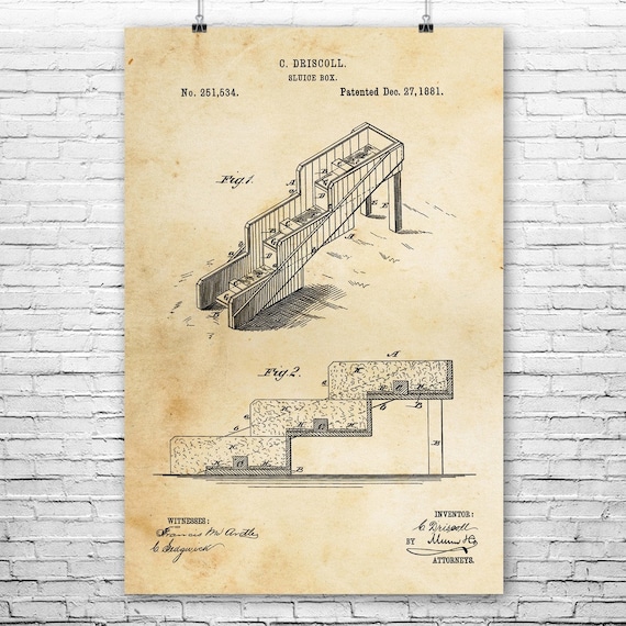 Gold Rush Sluice