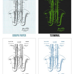 Bass Clarinet Poster Print Music Teacher Musician Gift - Etsy