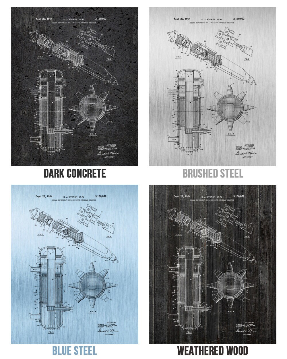 Superheated Steam Nuclear Reactor Poster Print Power Plant | Etsy