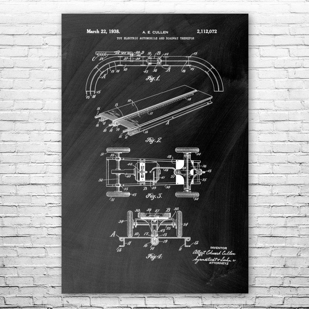 Rc Slot Car Poster Print, RC Racer Gift, Hobby Shop Art, Hobbyist Gifts ...