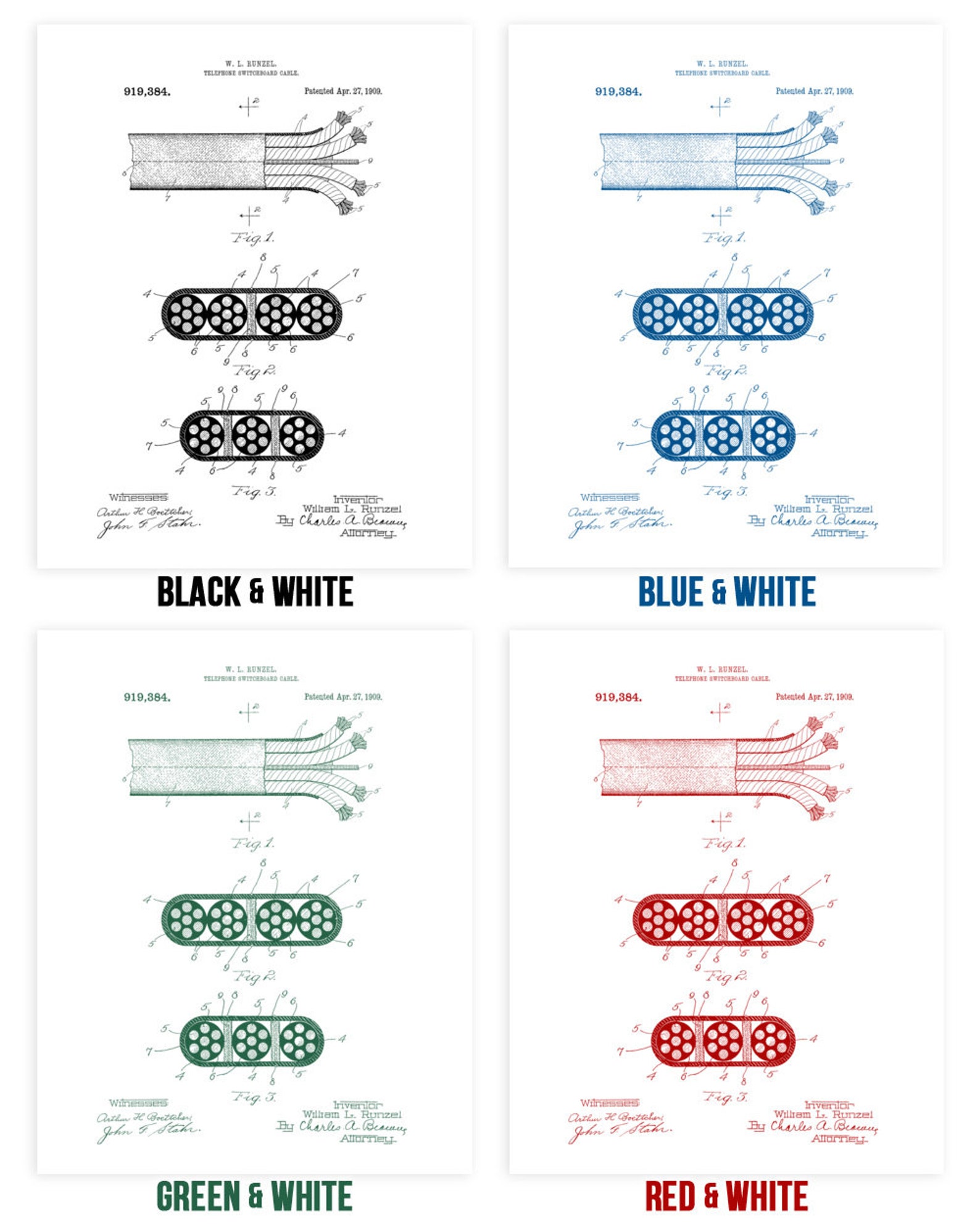 Telephone Switchboard Cable Poster Print Telecom Wall Art - Etsy