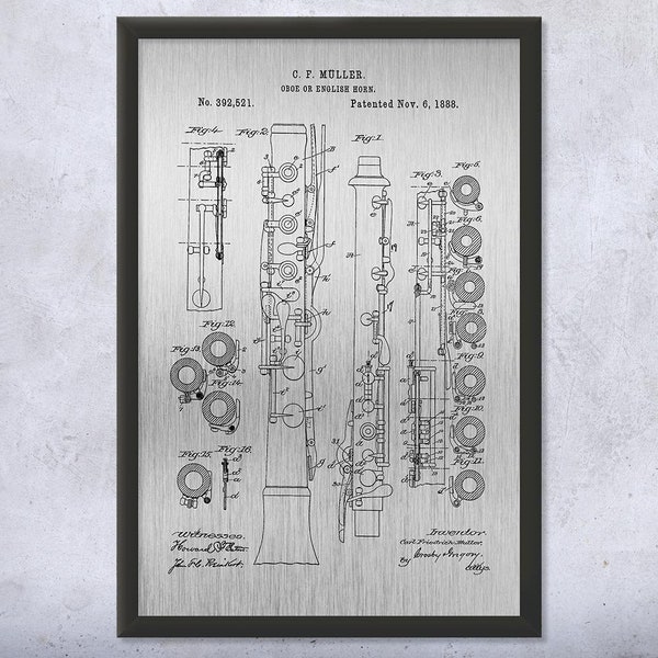 Oboe Art - Etsy
