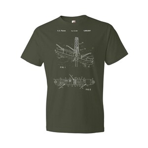Offshore Drilling Rig Shirt, Roughneck Gift, Oil Rig Blueprint, Oil ...