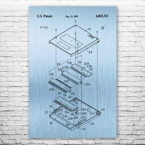 NES Game Cartridge Poster Print, Arcade Wall Art, Game Collector Gift ...