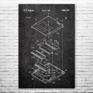 NES Game Cartridge Poster Print, Arcade Wall Art, Game Collector Gift ...