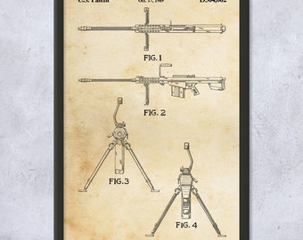 Sniper Rifle Blueprint - Etsy