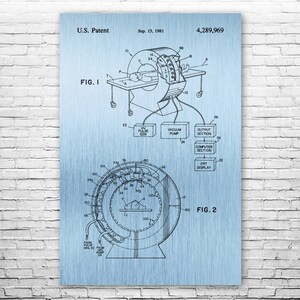 CAT Scan Poster Print, Doctors Office, Lab Technician, Oncologist Gift ...