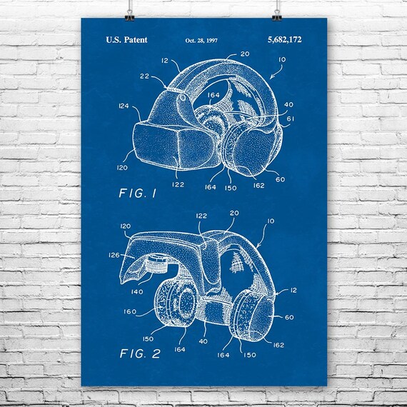 Prints Forte VFX1 Virtual Reality Headgear Poster Print VR Headset ...