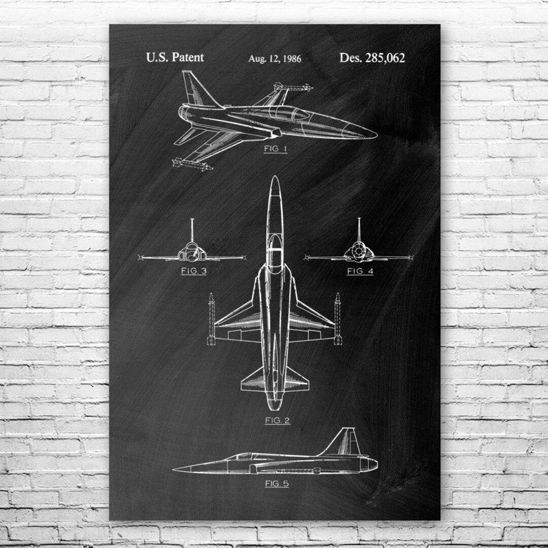 F-20 Tigershark Poster Print Air Force Art Jet Pilot Gift - Etsy