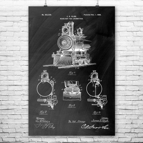 Railroad Chalkboard - Etsy